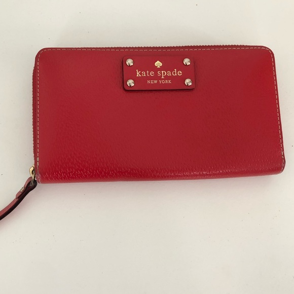 kate spade | Bags | Kate Spade Wallet Red | Poshmark